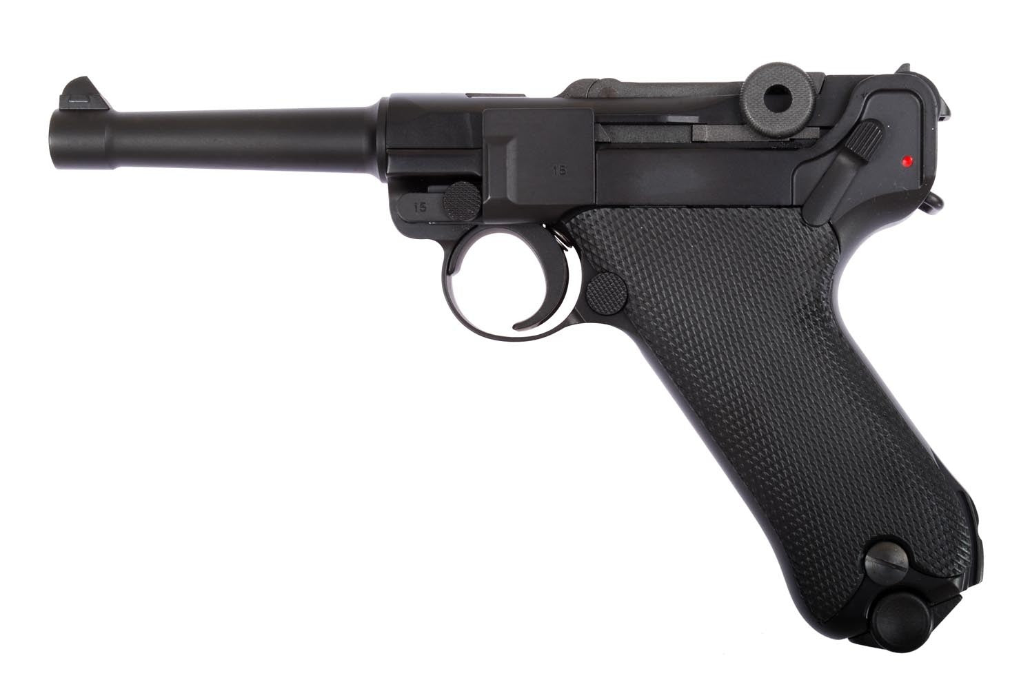 WE P-08 4" Luger GBB Toggle Action Airsoft Pistol – Airsoft Assault